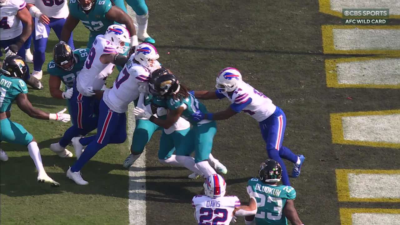 Buffalo Bills quarterback Josh Allen's bulldozing touchdown run gives ...