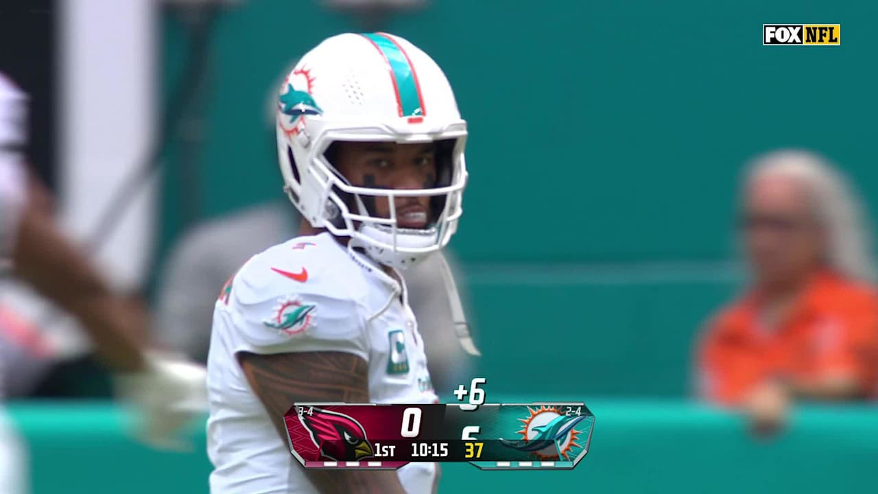 Miami Dolphins running back Raheem Mostert's first TD of 2024 opens ...