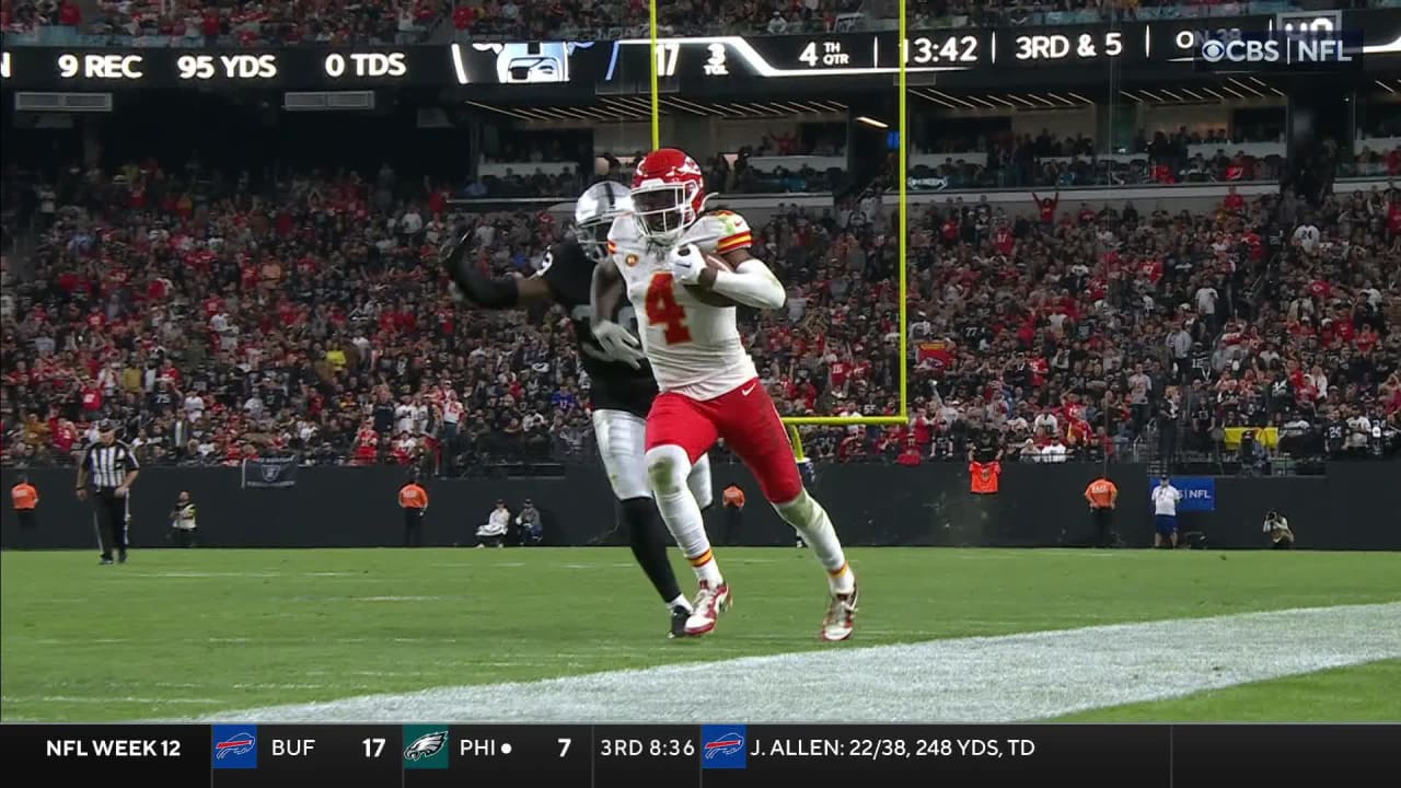 Can't-Miss Play: 39-yard TD! Kansas City Chiefs wide receiver Rashee ...