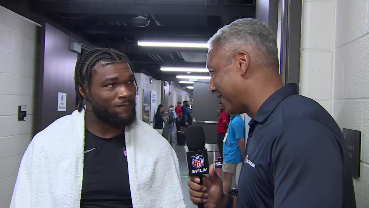Houston Texans running back Cam Akers talks his strong HOF Game ...