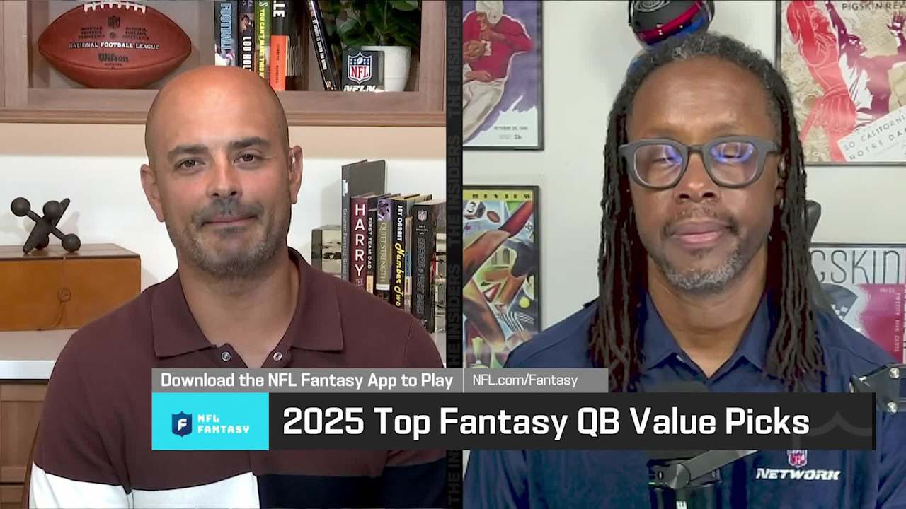 NFL Network's Marcus Grant evaluates his top fantasy quarterback value ...