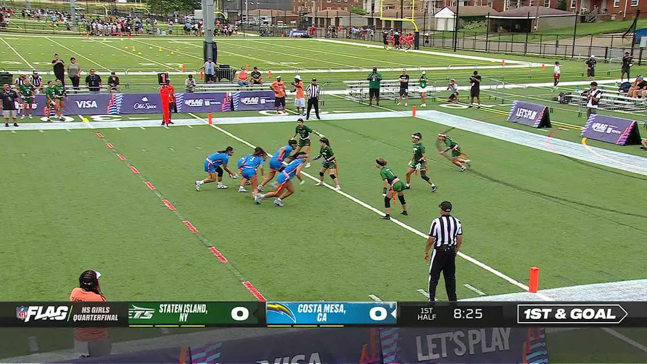 Staten Island Jets vs. Costa Mesa Chargers highlights | NFL FLAG ...
