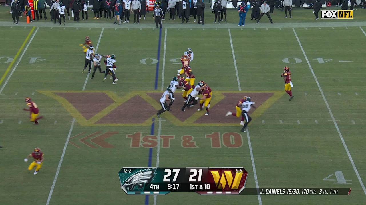 Can't-Miss Play: Washington Commanders' wide receiver Olamide Zaccheaus ...