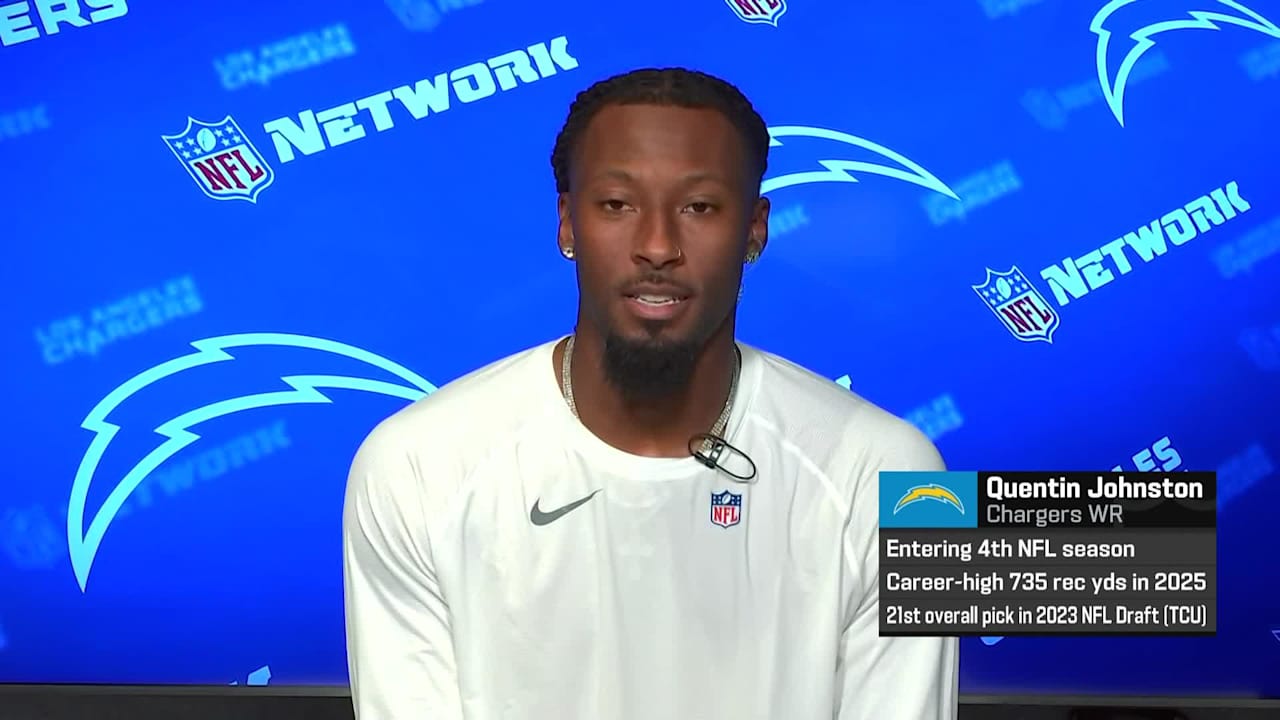 Los Angeles Chargers wide receiver Quentin Johnston joins 'The Insiders ...
