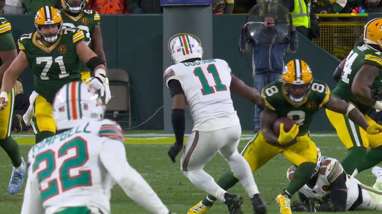 Can’t-Miss Play: 49-yard gain! Green Bay Packers running back Josh ...