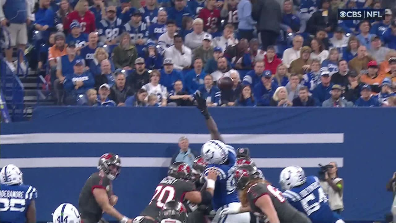 Cornerback Ronnie Harrison's first INT as an Indianapolis Colt comes vs ...