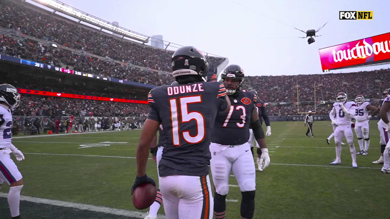 Chicago Bears quarterback Caleb Williams closes score to 20-17 with 2 ...