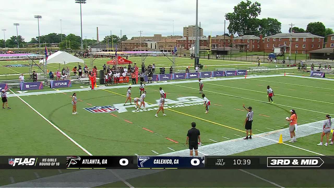 Tag Team Elite Falcons vs. Bad Rabbits Cowboys highlights | NFL FLAG ...