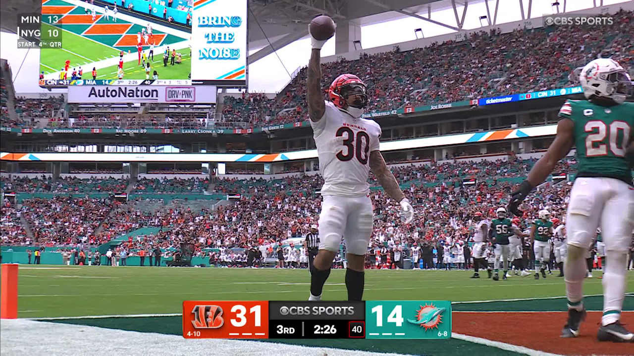 Cincinnati Bengals running back Chase Brown's best plays from three ...