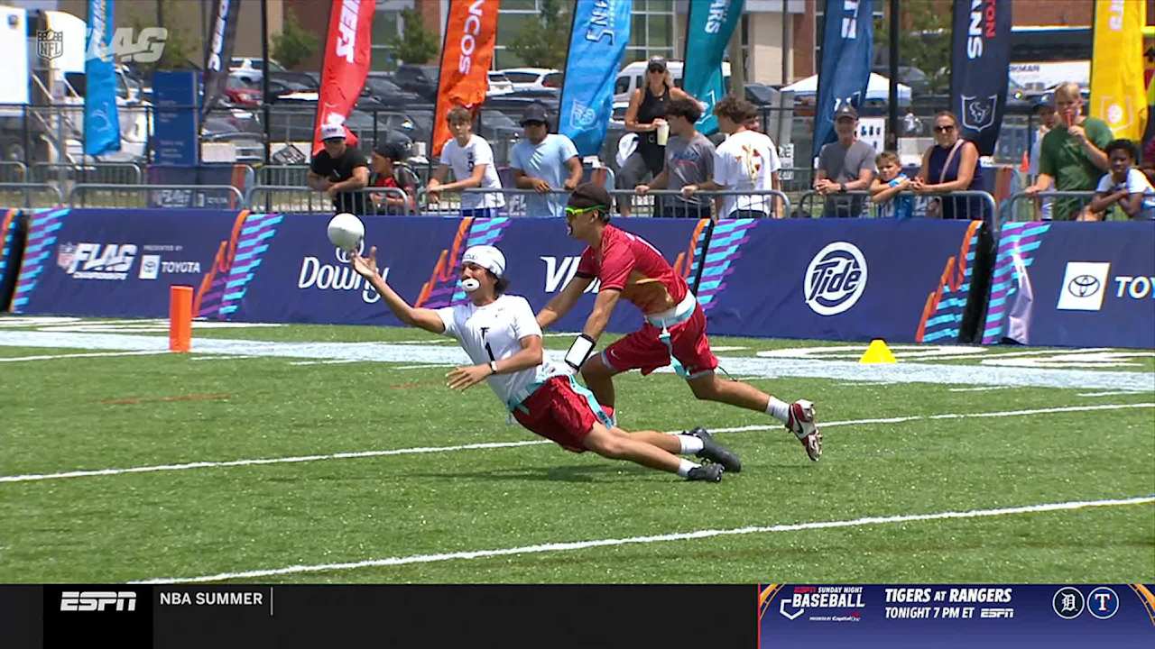 Showtime Falcons quarterback Januel Morales throws off-platform for a ...
