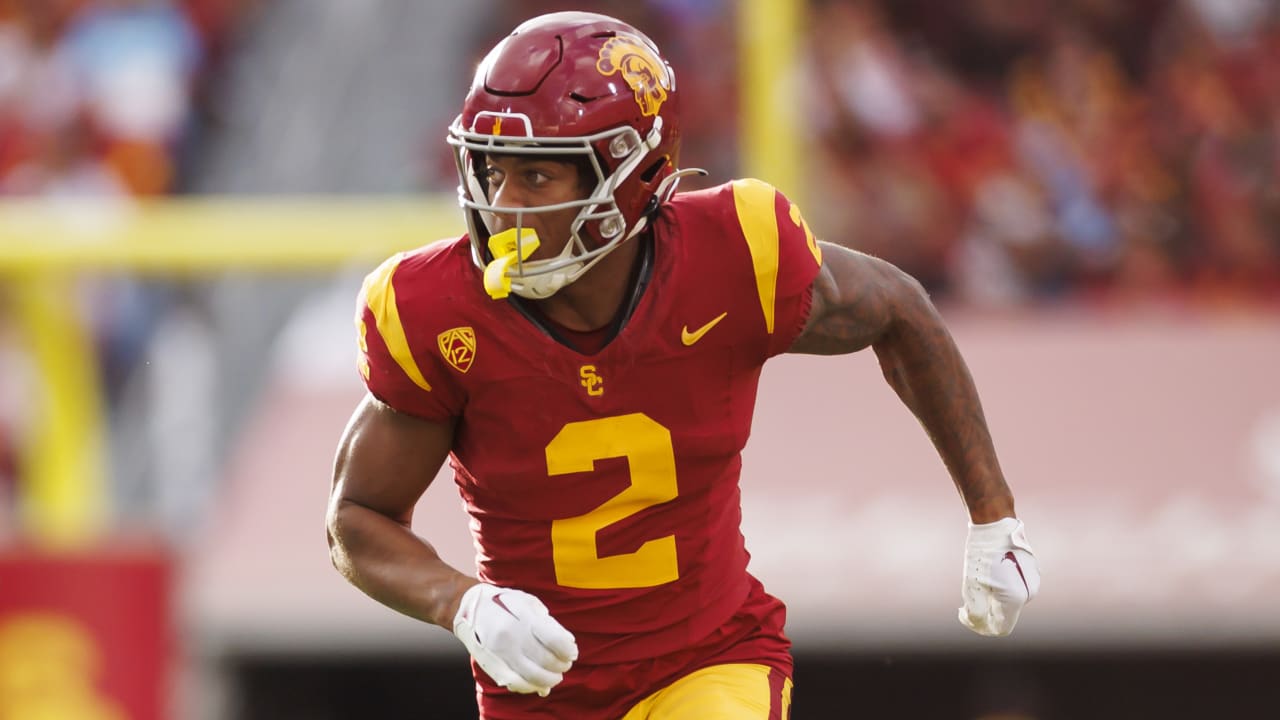 Chargers select USC WR Brenden Rice, son of Hall of Famer Jerry Rice ...