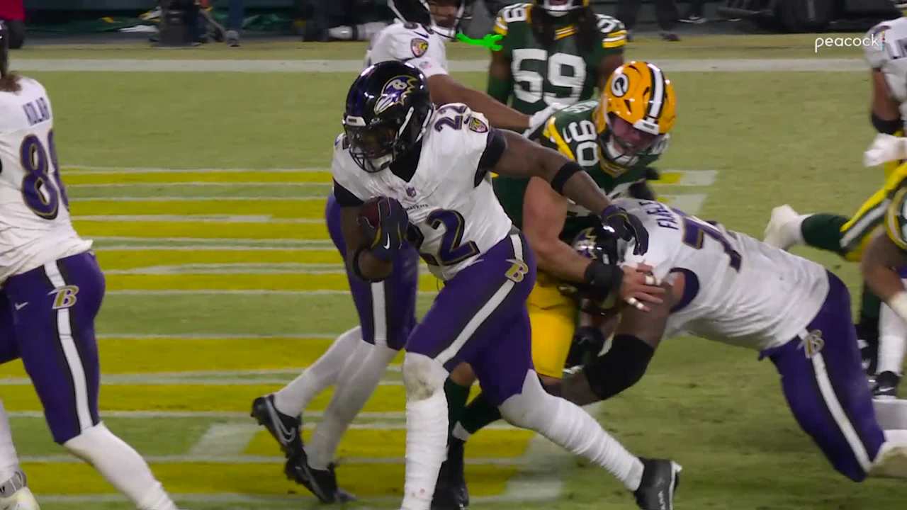Baltimore Ravens running back Derrick Henry's 14th touchdown run of ...