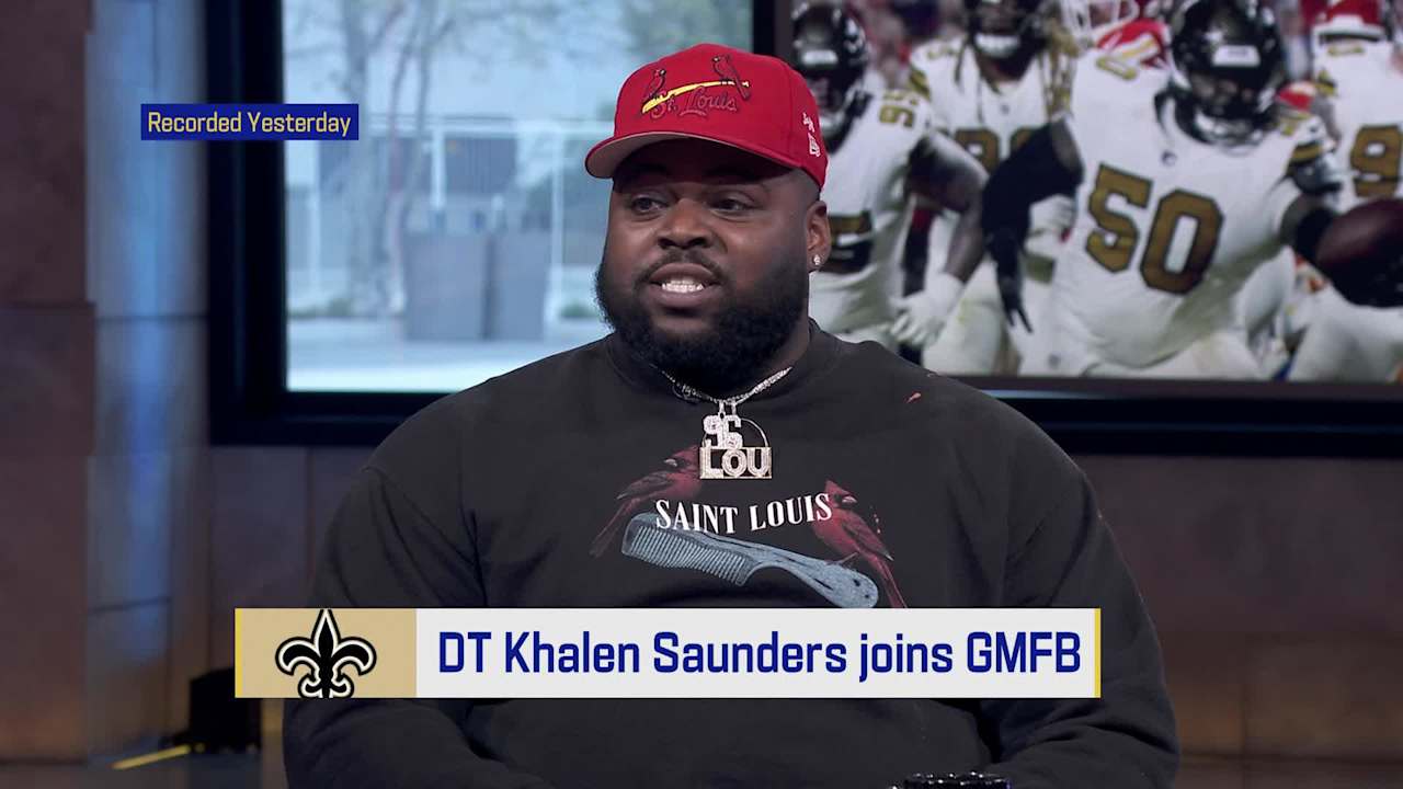 New Orleans Saints defensive tackle Khalen Saunders on new HC Kellen ...