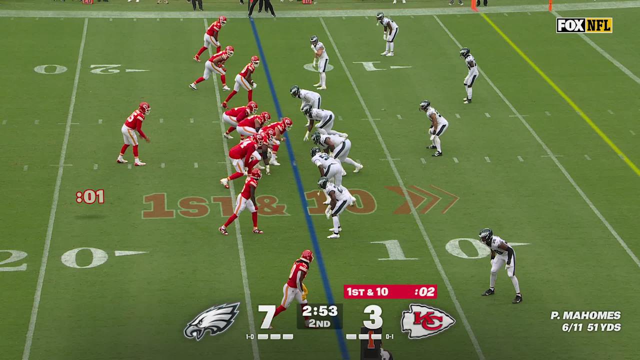 Kansas City Chiefs quarterback Patrick Mahomes to the pylon ...