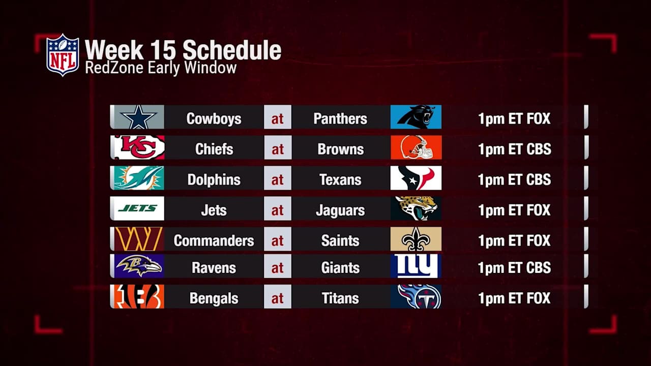 Scott Hanson's RedZone OT Week 15 Preview