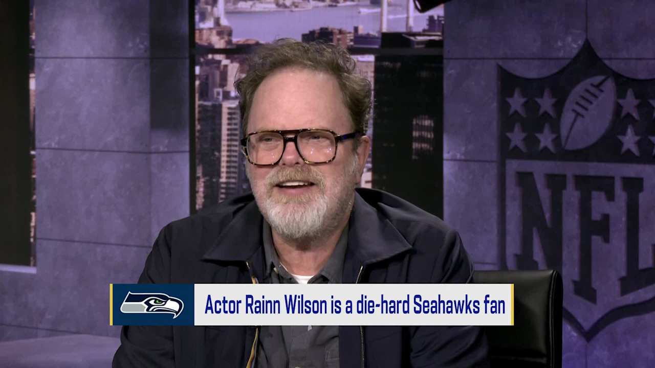 Actor and die-hard Seattle Seahawks fan Rainn Wilson joins 'GMFB'