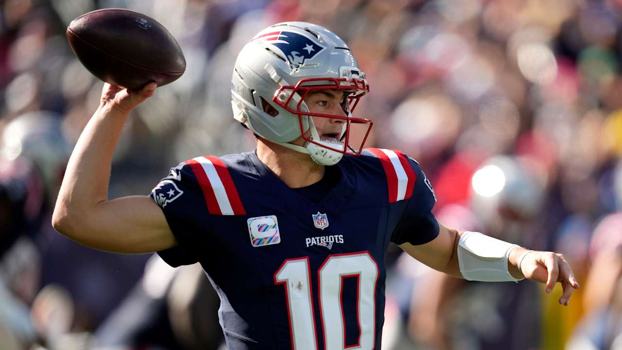 Can't-Miss Play: New England Patriots quarterback Drake Maye drops absolute DIME to wide ...