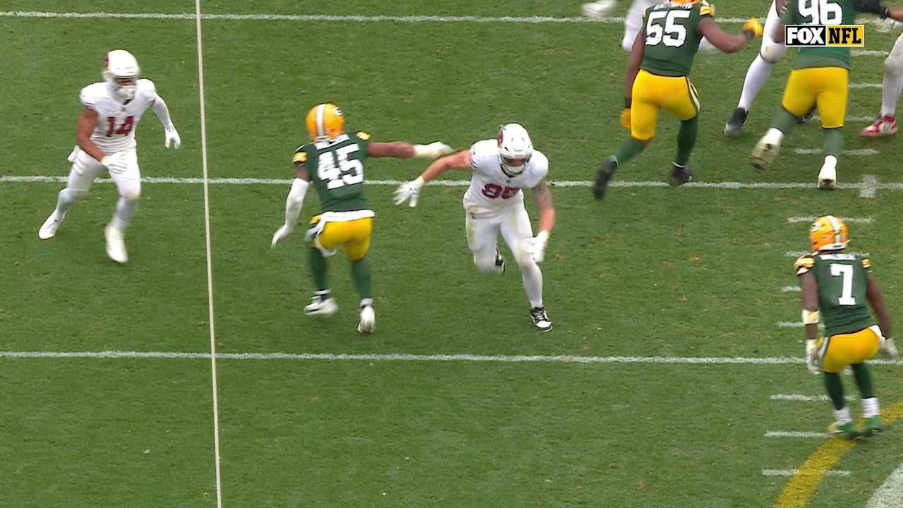 Arizona Cardinals quarterback Kyler Murray's 13-yard connection with ...