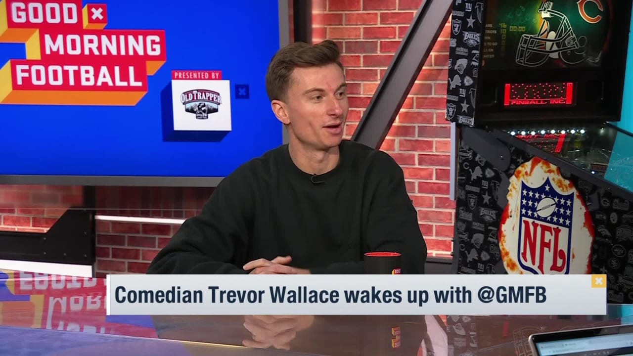 Comedian Trevor Wallace wakes up with 'GMFB'