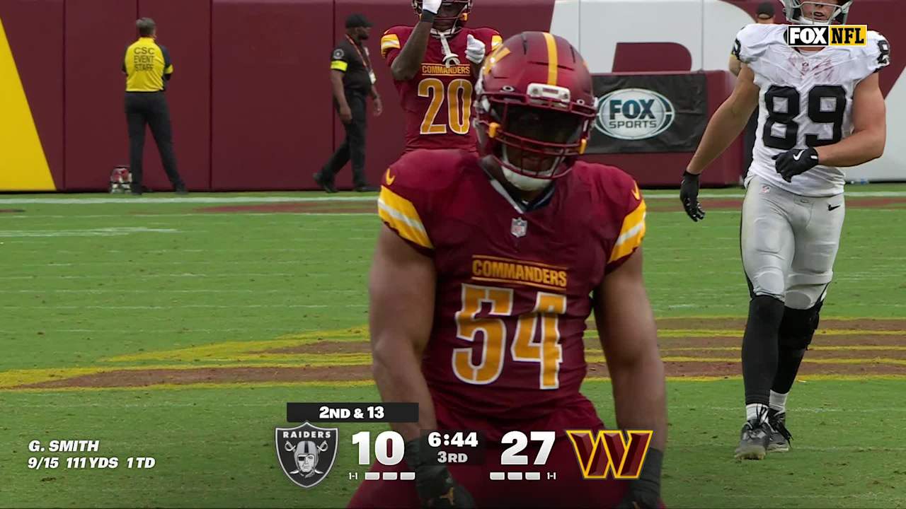 Washington Commanders linebacker Bobby Wagner records second sack of ...