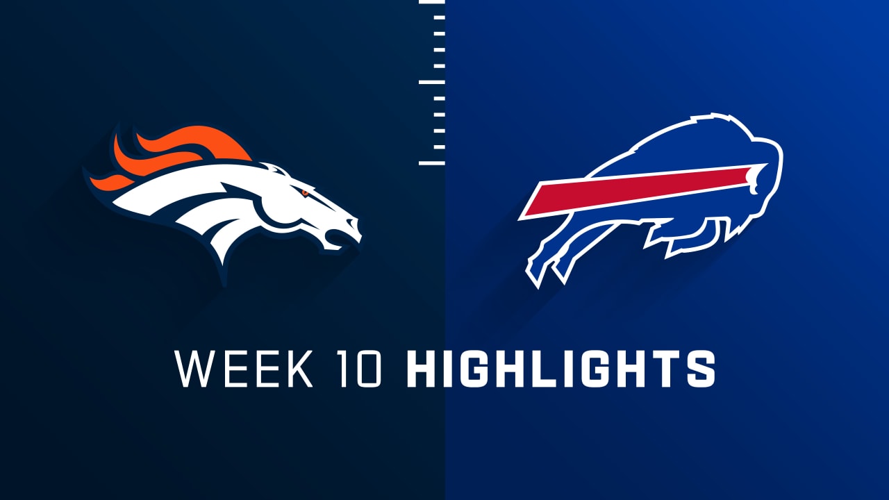 Denver Broncos vs. Buffalo Bills highlights | Week 10 Denver Broncos vs. Buffalo Bills highlights | Week 10