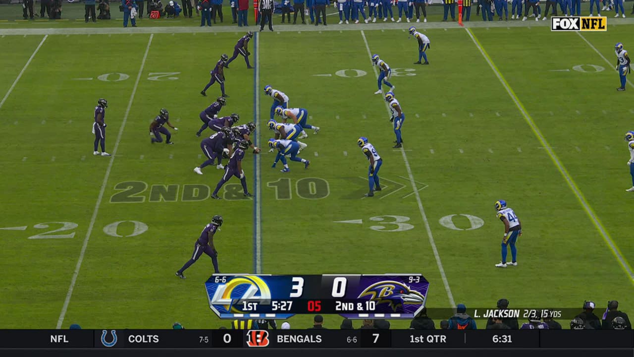 Baltimore Ravens wide receiver Odell Beckham Jr.'s first catch vs. Los ...