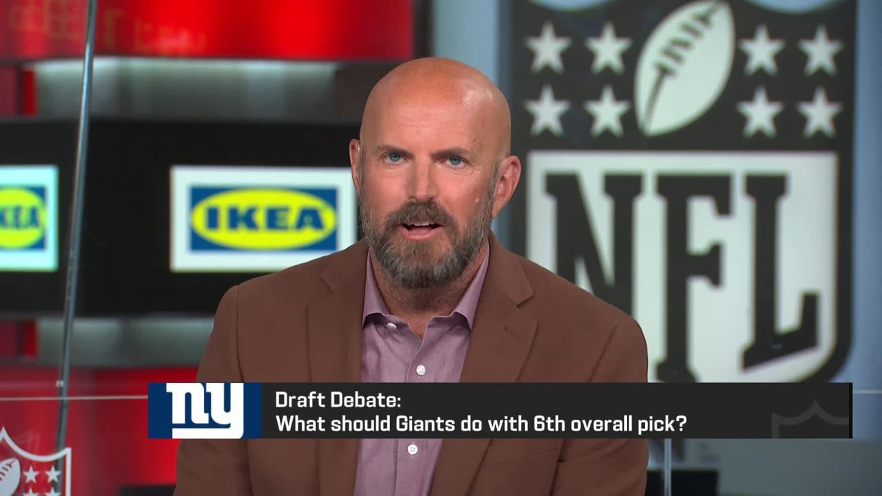 NFL Network's Adam Rank: Offensive lineman Joe Alt is New York Giants ...