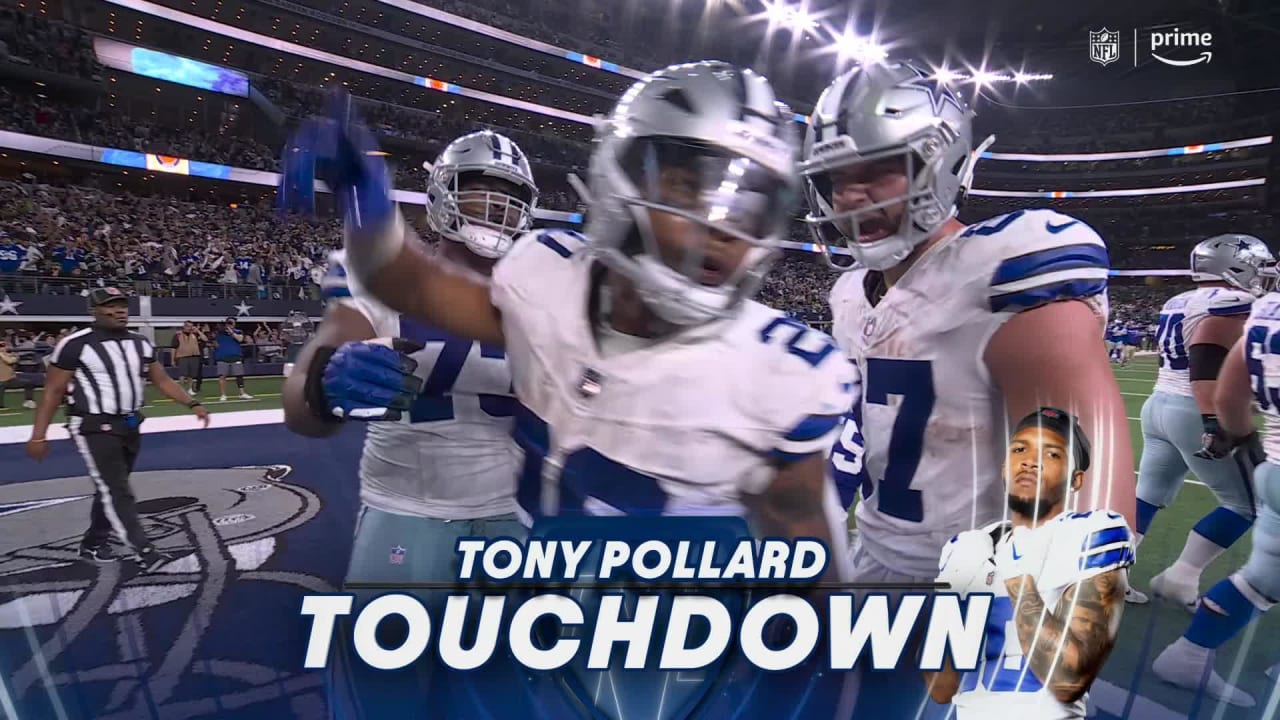 Dallas Cowboys running back Tony Pollard weaves his way for 6-yard ...