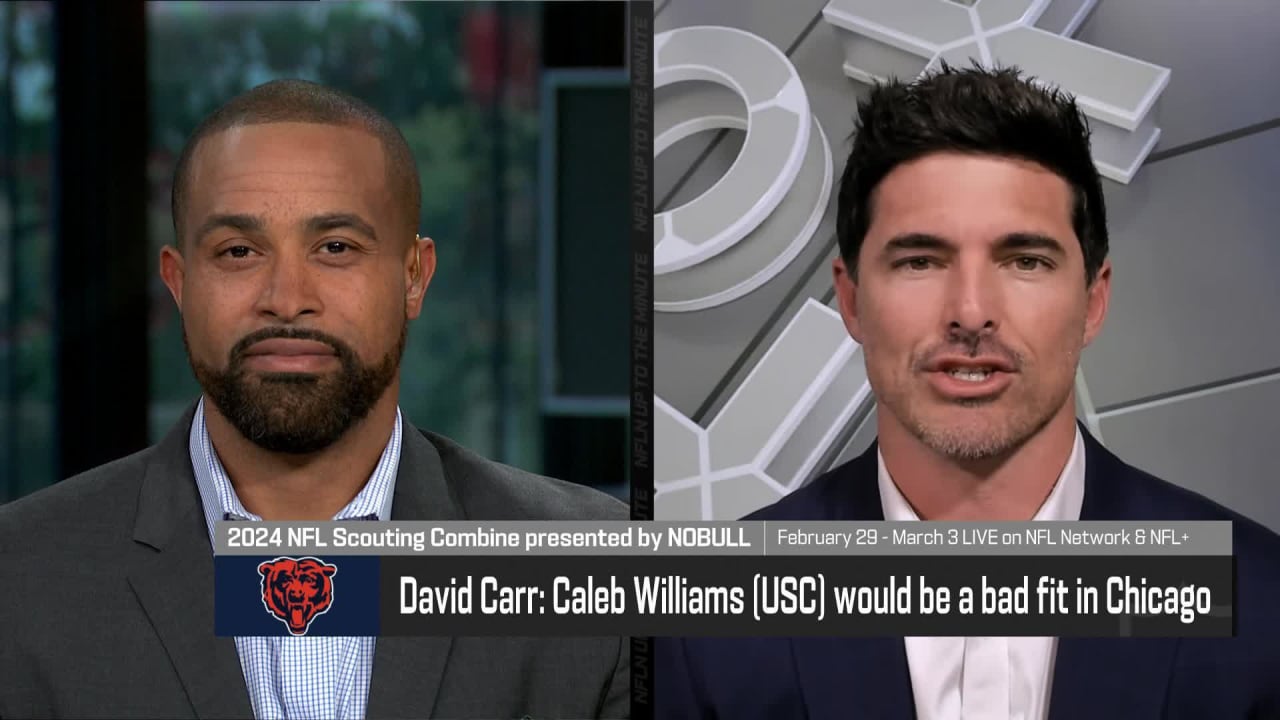 NFL Network's David Carr: USC quarterback Caleb Williams would be a bad fit for Chicago Bears