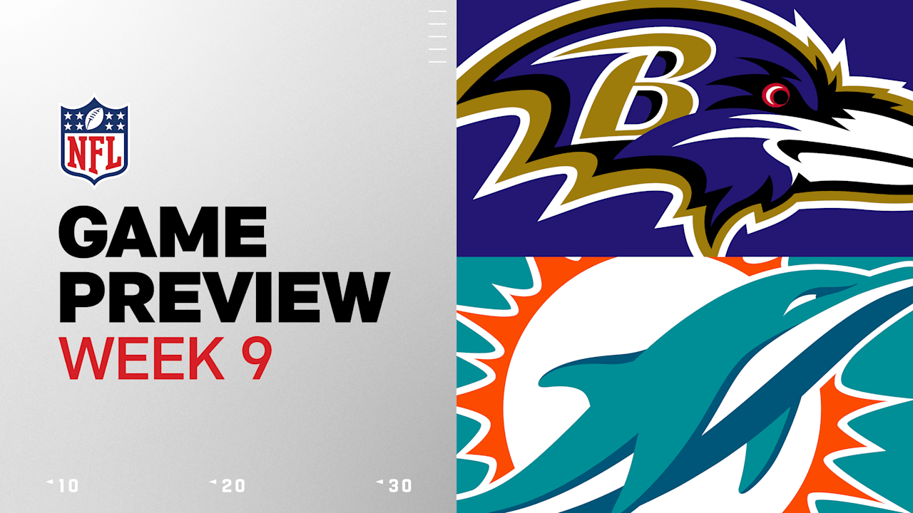 Baltimore Ravens vs. Miami Dolphins preview | Week 9