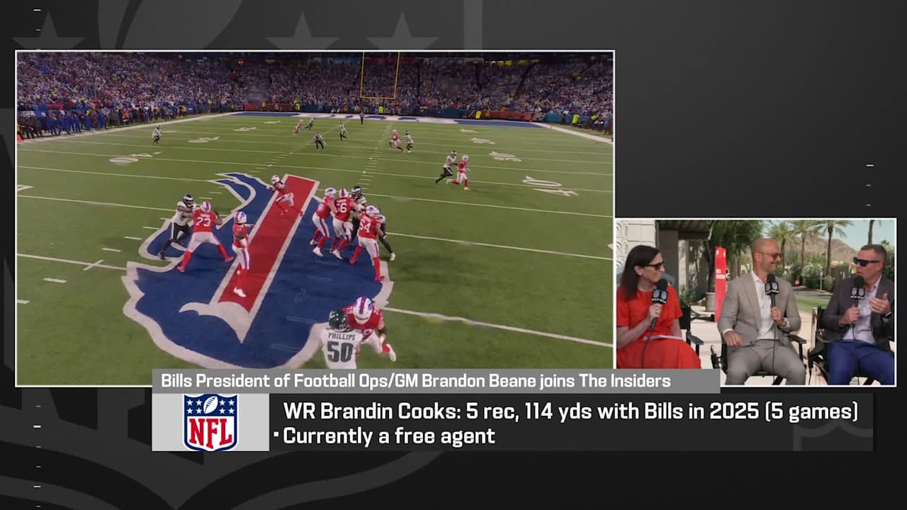 Buffalo Bills general manager Brandon Beane joins 'The Insiders' for an ...