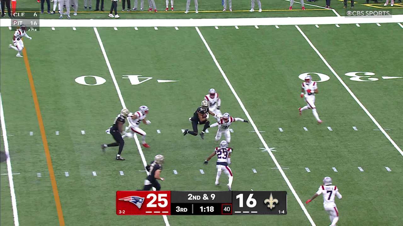 New Orleans Saints quarterback Spencer Rattler rips 15-yard pass to ...