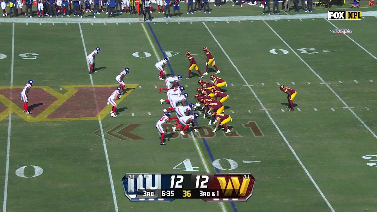 Washington Commanders running back Brian Robinson bursts out of crowd ...