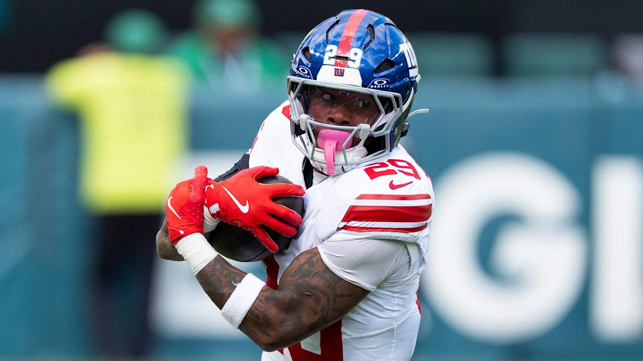 Giants RB Tyrone Tracy ready to step back into starting lineup after ...