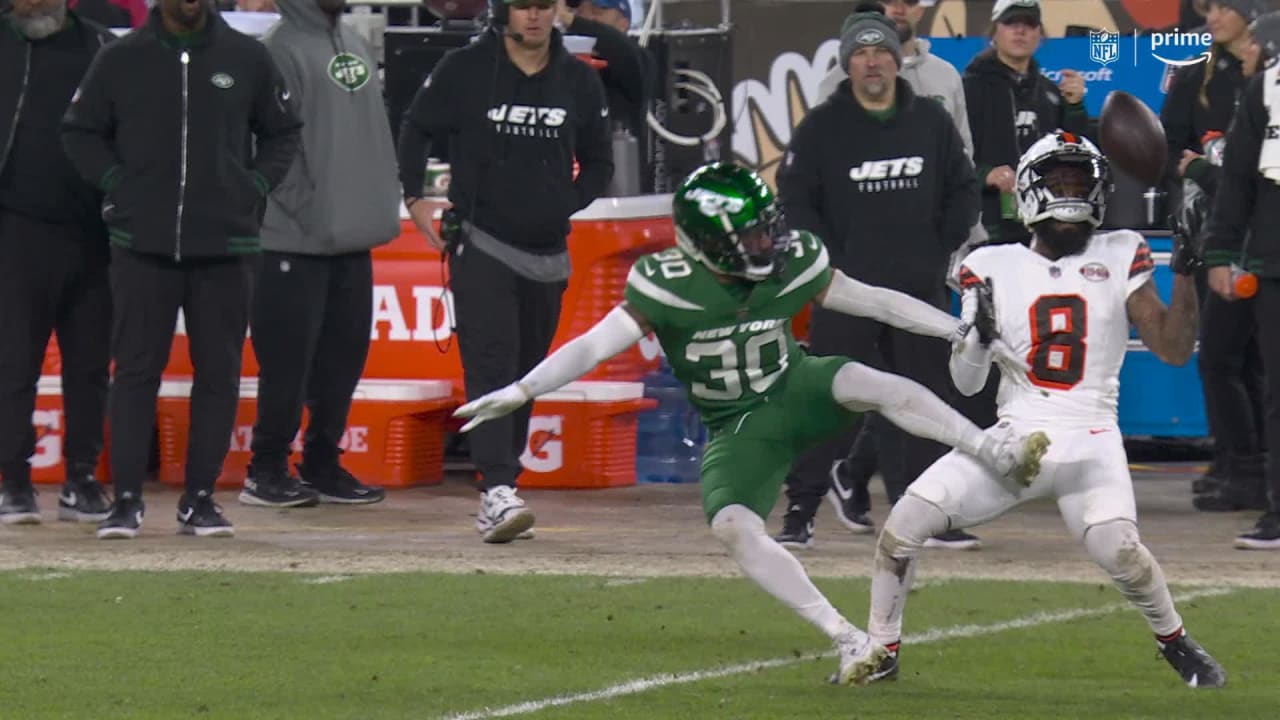 Cleveland Browns wide receiver Elijah Moore turns a surefire ...