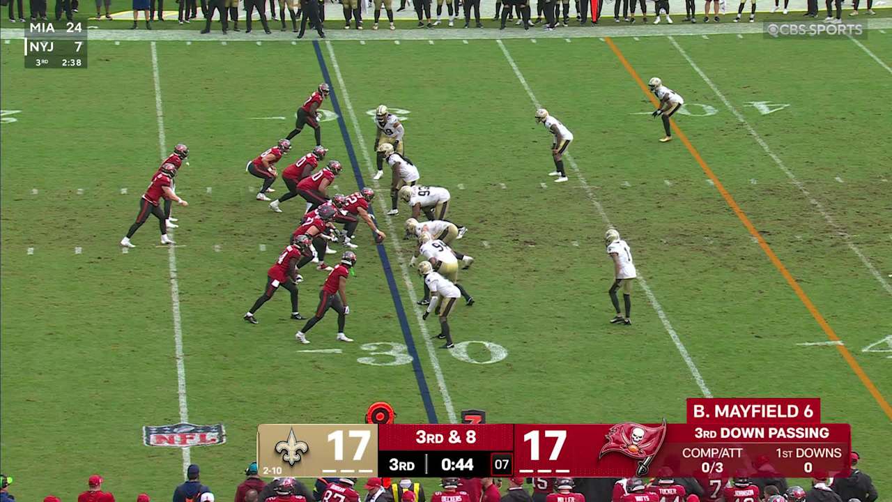 Tampa Bay Buccaneers quarterback Baker Mayfield's 16-yard scramble nets ...