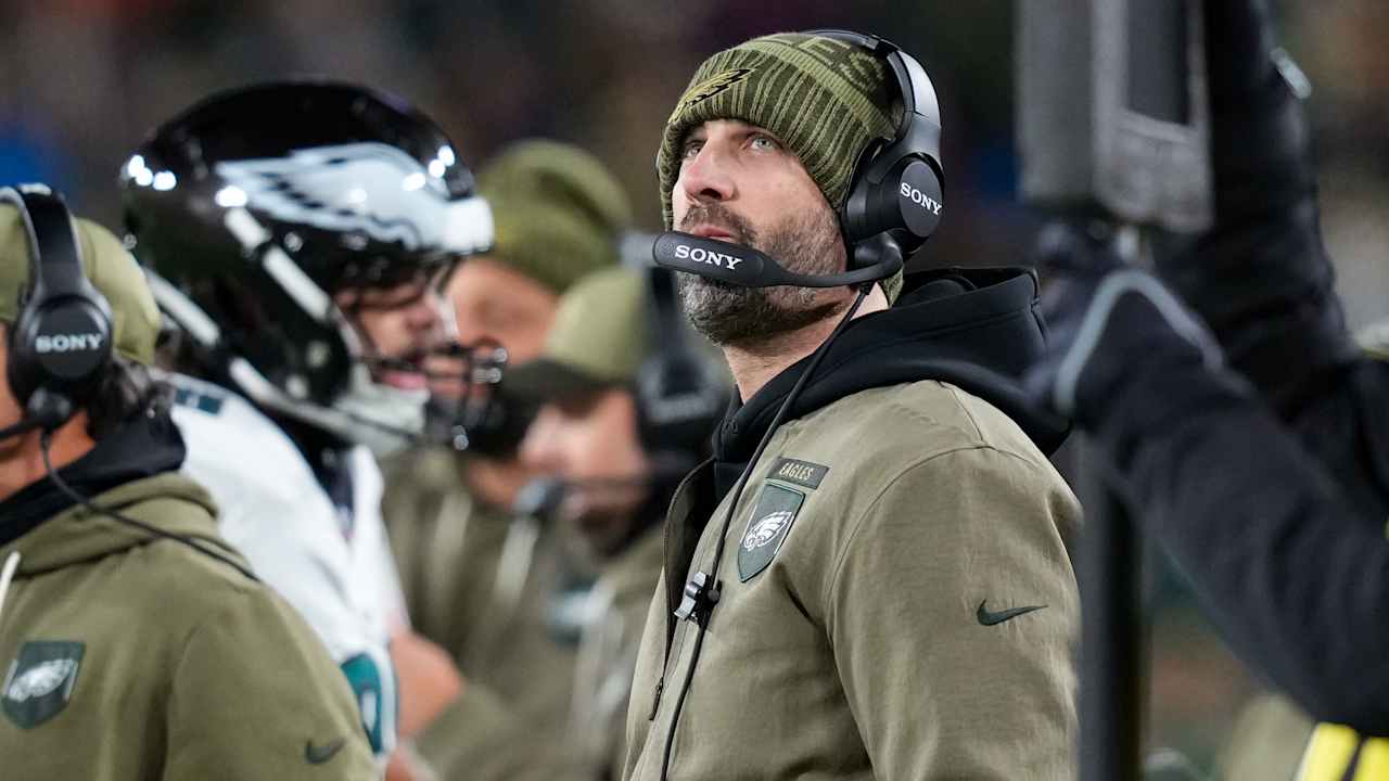 Eagles' Nick Sirianni explains decision to call deep pass to A.J. Brown ...