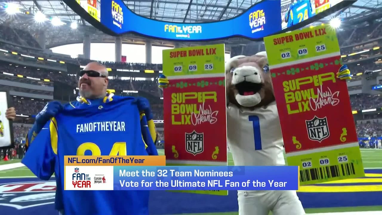 Los Angeles Rams 'Fan of the Year'