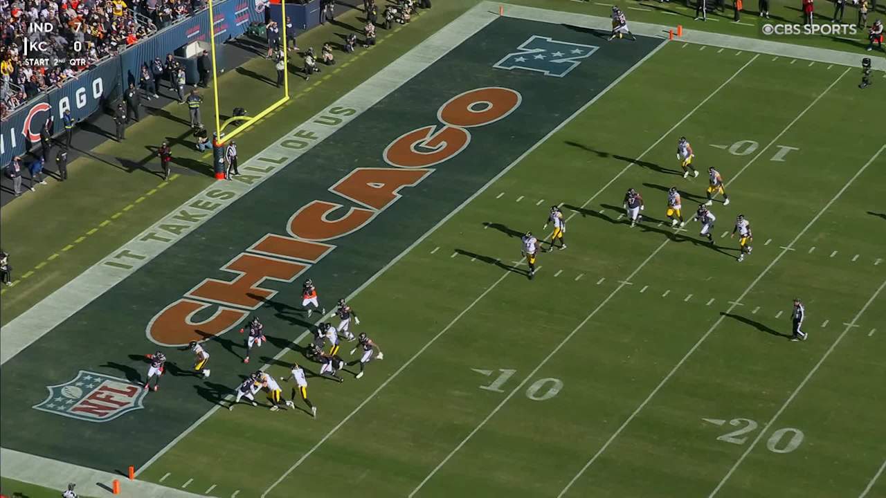 Pittsburgh Steelers 95-yard drive ends with 6-yard TD to wide receiver ...