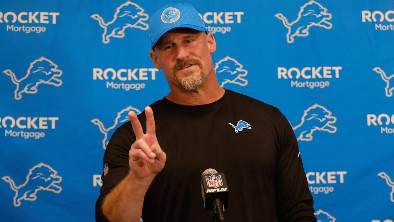 Dan Campbell's Lions take over NFC North lead after gritty win in ...