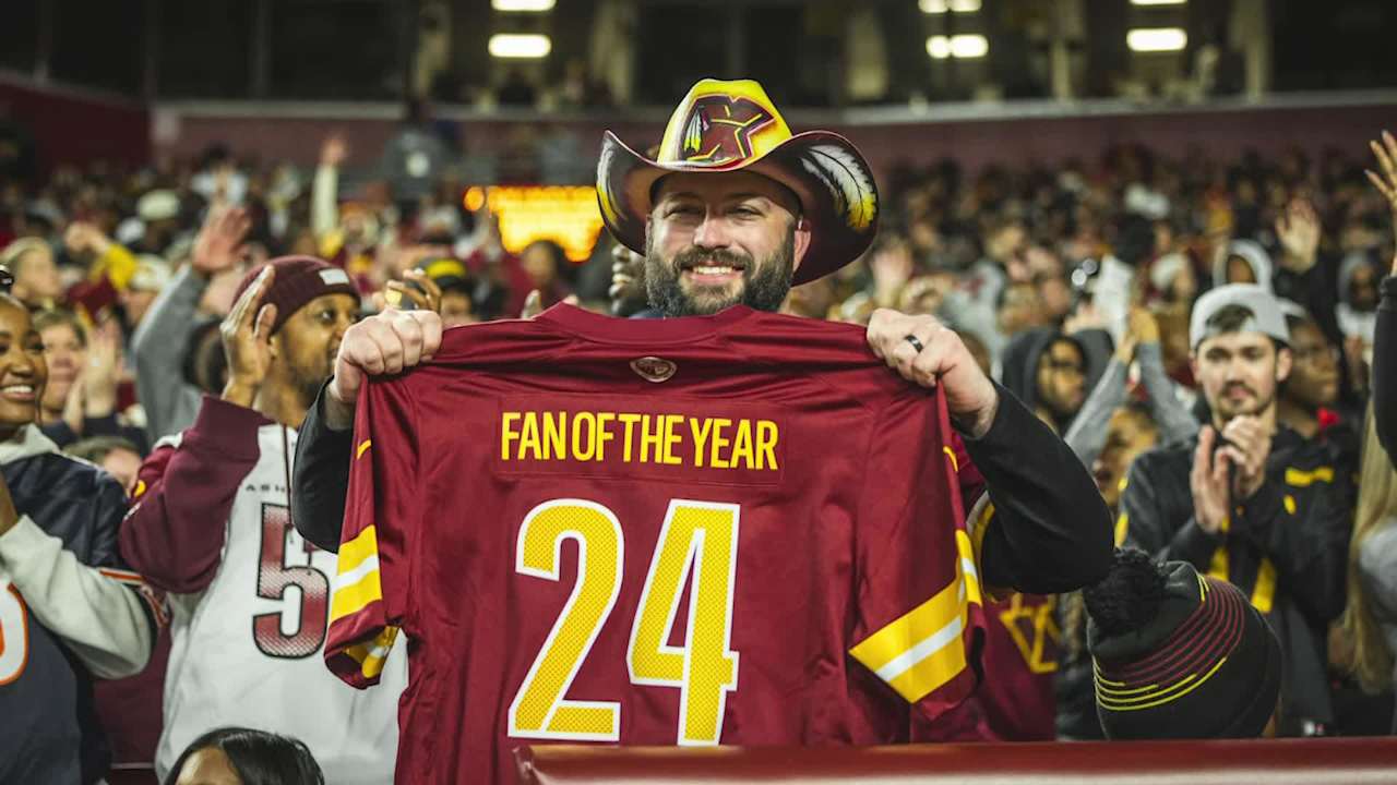 Washington Commanders 'Fan of the Year' | 'GMFB'