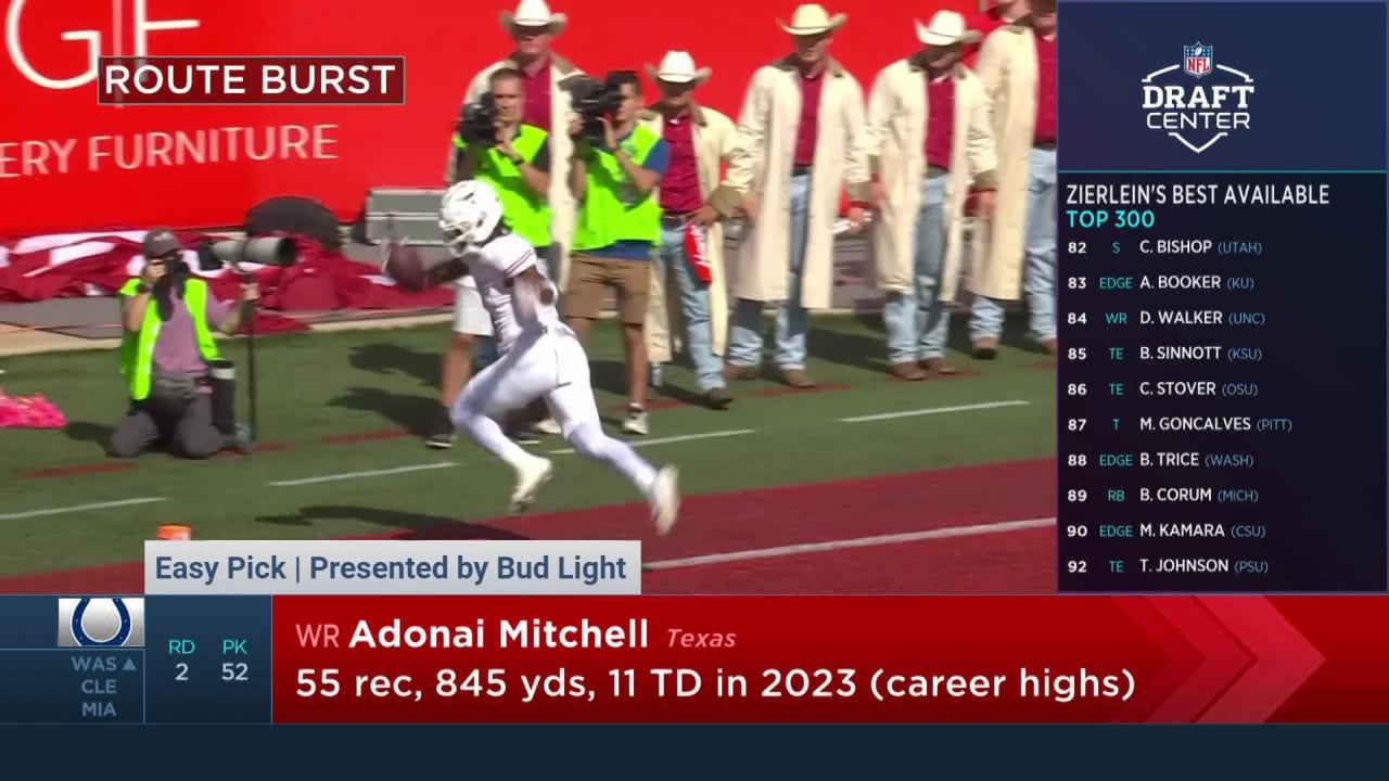NFL Network's Lance Zierlein breaks down how wide receiver Adonai ...