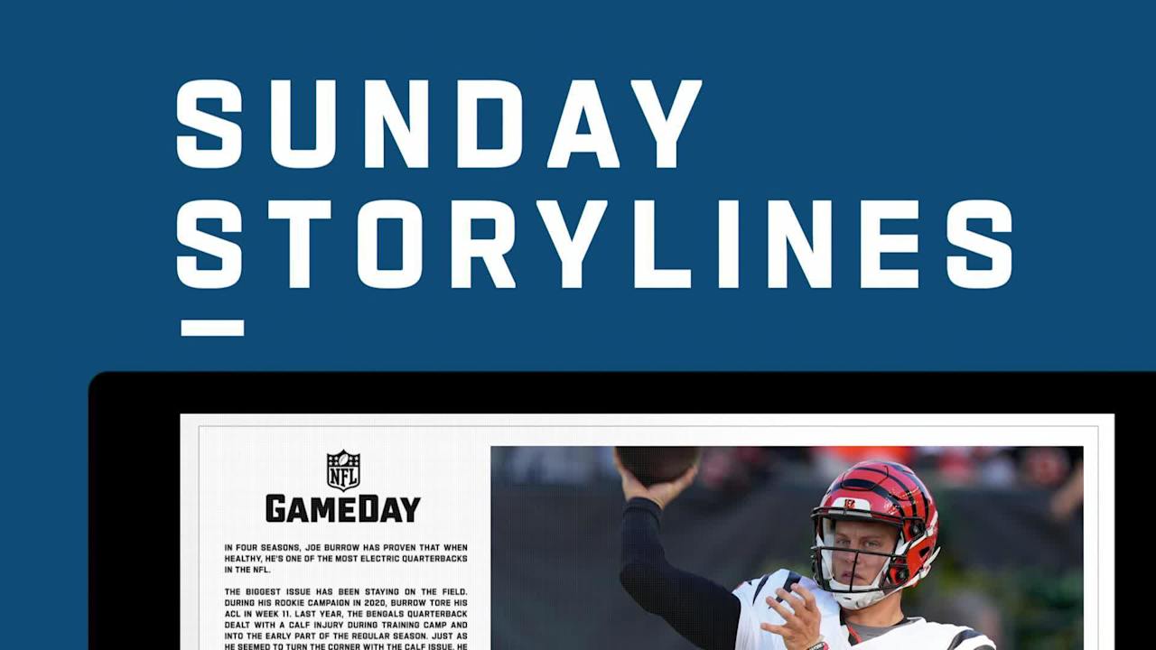 Sunday storylines entering Week 3 | 'NFL GameDay Morning'