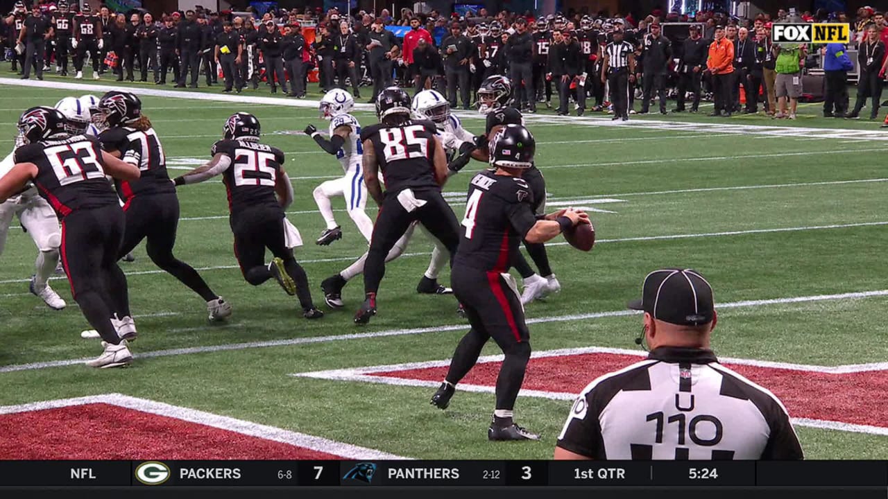 Atlanta Falcons tight end Kyle Pitts' second catch of game goes for 19 ...