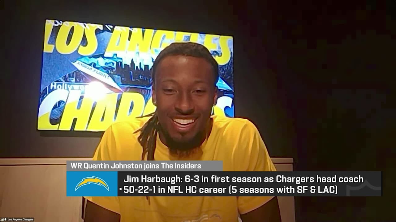 Wide receiver Quentin Johnson joins 'The Insiders' to talk about Los ...