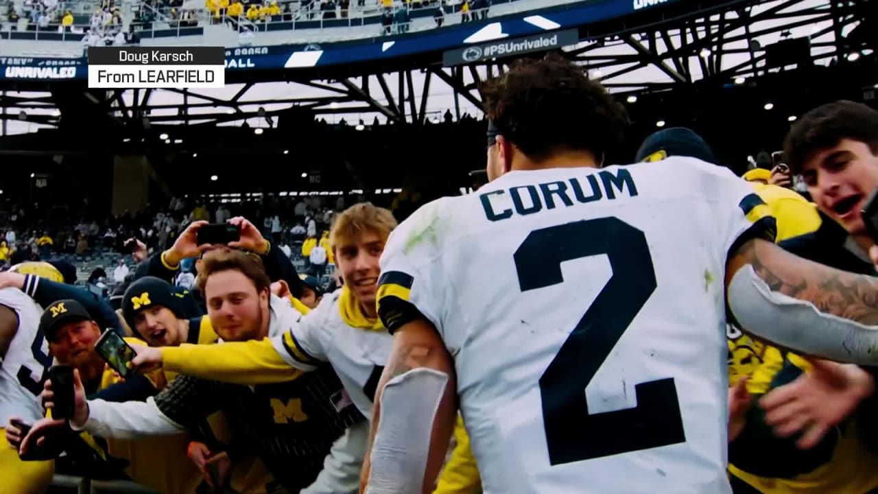 Running back Blake Corum joins 'NFL Total Access' for exclusive ...