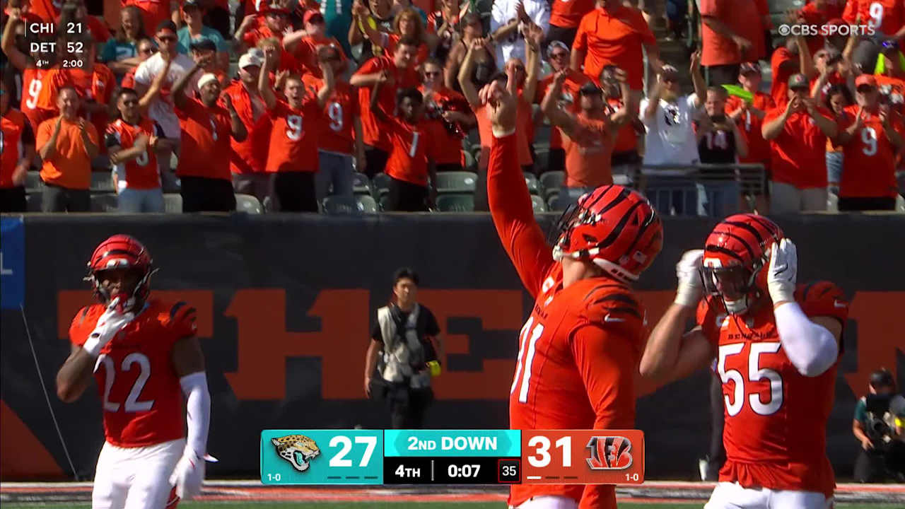 Cincinnati Bengals defensive end Trey Hendrickson calls game on ...