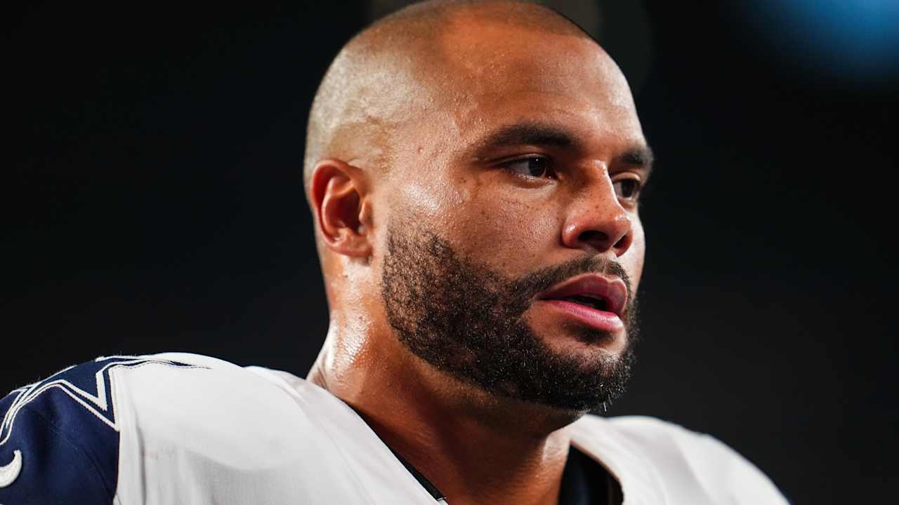 Cowboys QB Dak Prescott's initial diagnosis says hamstring tendon ...