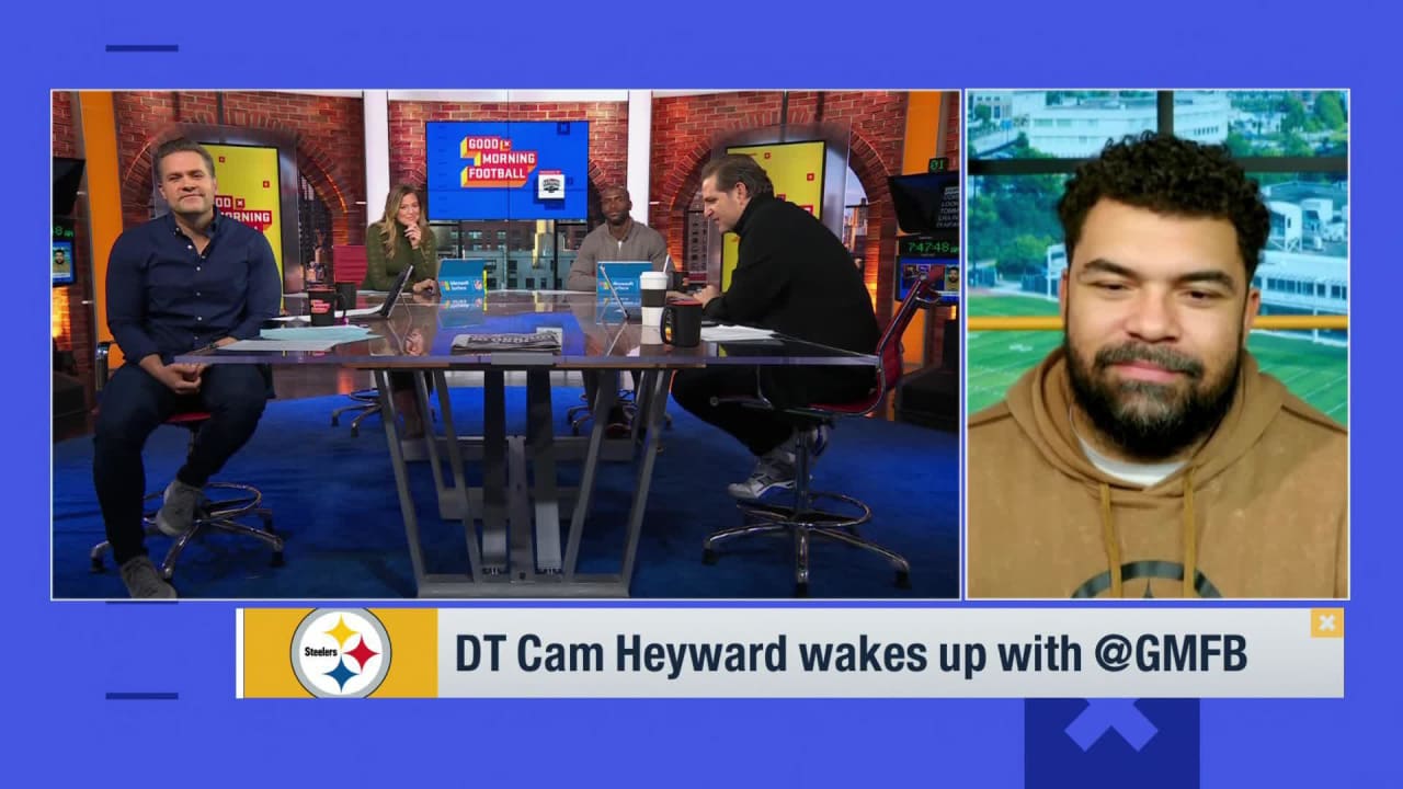 Pittsburgh Steelers defensive tackle Cam Heyward describes the locker ...
