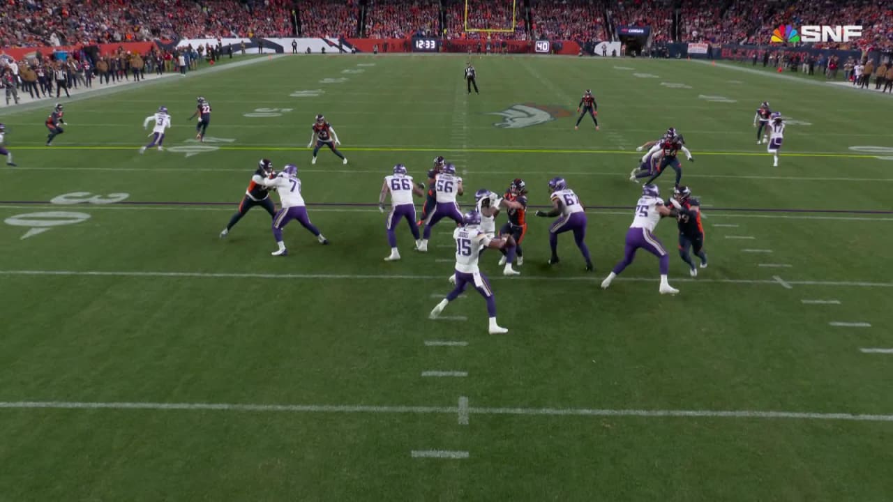 Minnesota Vikings wide receiver Brandon Powell shows off his trademark ...